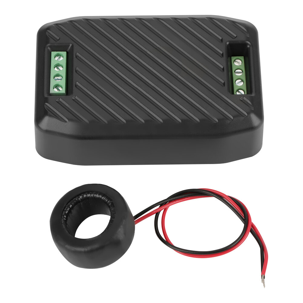 Измеритель напряжения, тока, коэффициента мощности, частоты и энергии PEACEFAIR 100A (1 измеритель, 1 трансформатор тока закрытого типа)