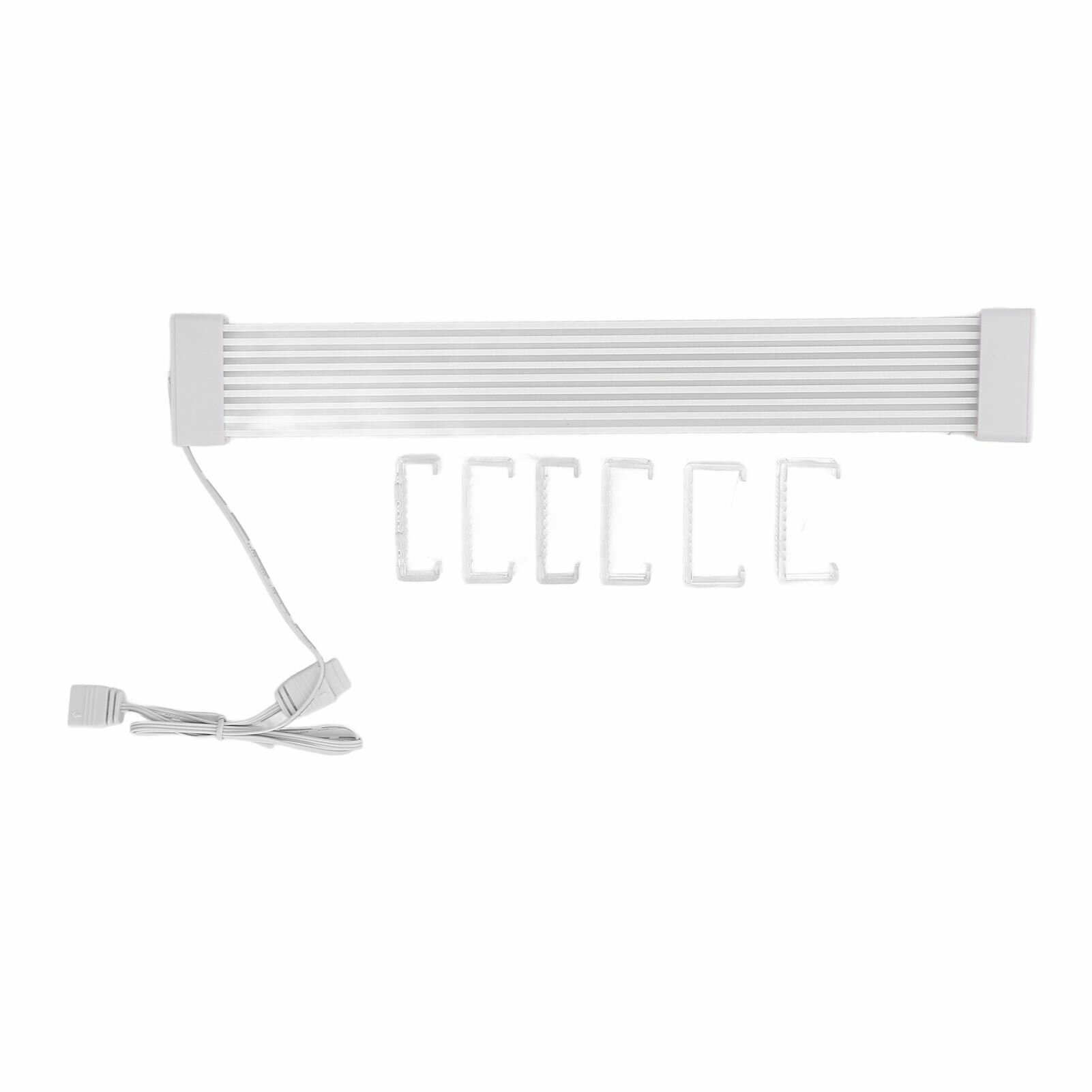 Кабель 8pin - 2x8pin 26 см (белый)