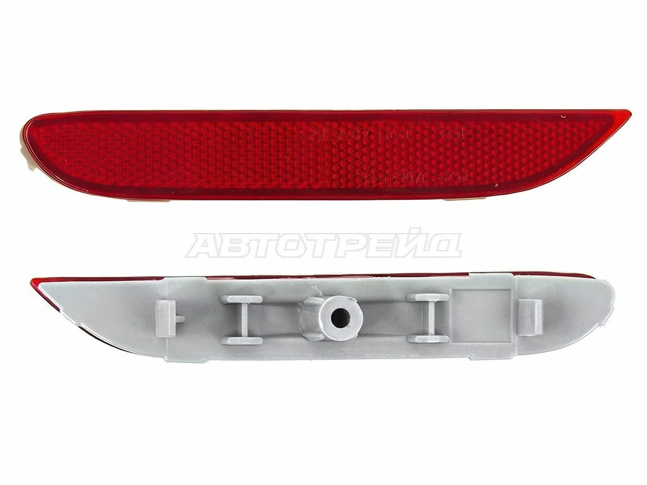 Катафот, отражатель в задний бампер левый для Ниссан Лиф, Ноут, Патфайндер, Кашкай, ИксТрейл арт ST3152901L SAT