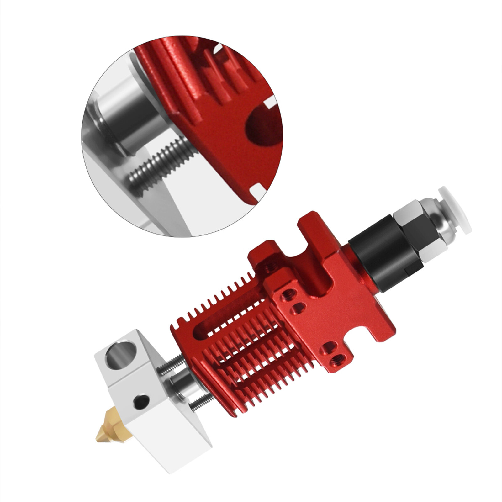 Комплект экструдера с 3 соплами 0.4 мм для Creality CR6 SE, 1.75 мм 1.75MM 0.4MM