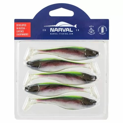 Силиконовая приманка Narval Commander Shad 10cm #053 5шт.