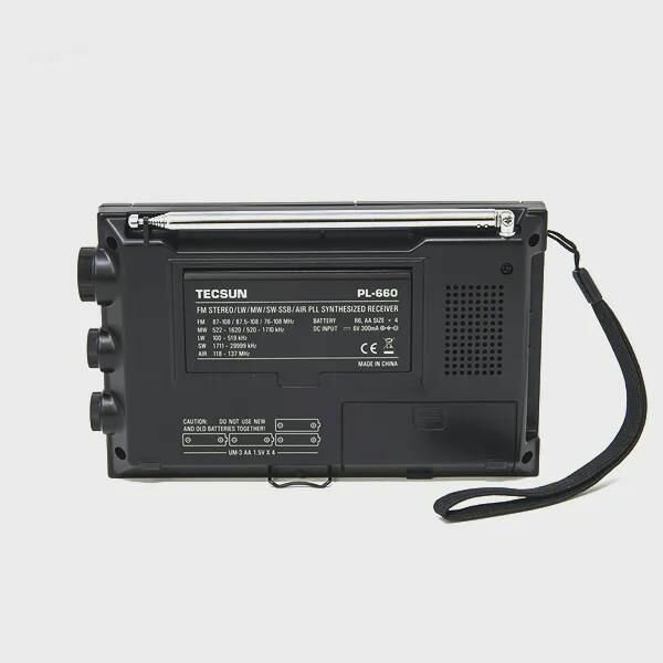 Tecsun Магнитола PL-660, черный