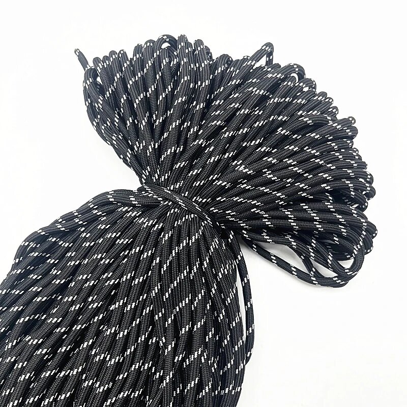 Паракордовый шнур 5 мм, 5 ярдов, WPQQHYGT Черный, 01