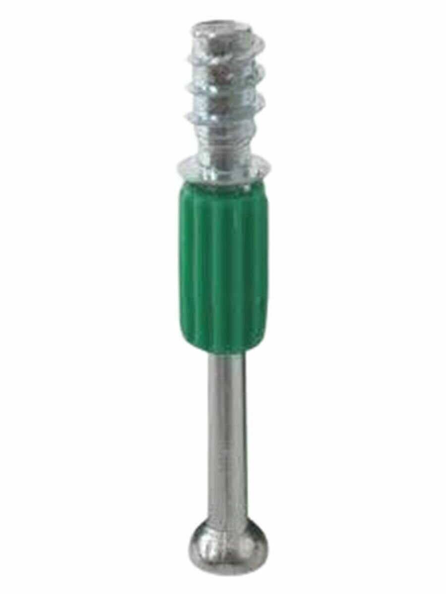 TC01 Дюбель евровинт D7x34 мм, сталь+пластик, цинк. покр 18 шт