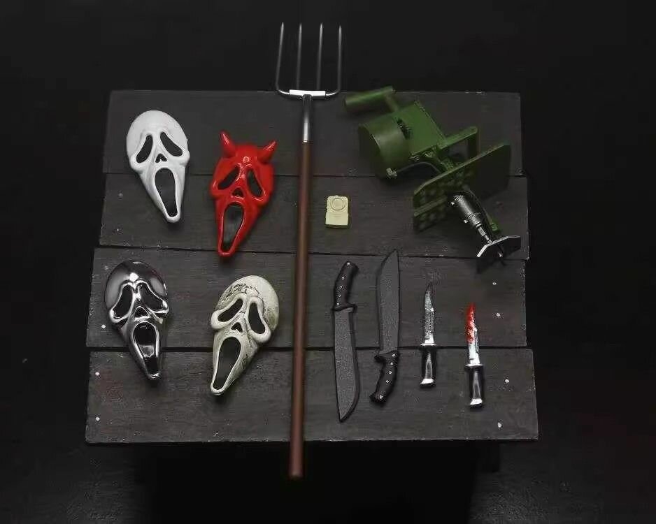 Коллекционная фигурка NECA Ghostface Scream, 18см, лимитированная — фото 1