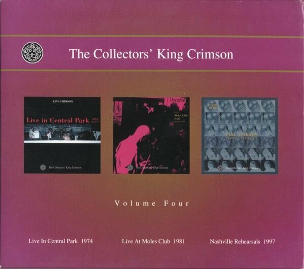 King Crimson. The Collectors' King Crimson (Volume Four) (Japan, Discipline Global Mobile, PCCY-01493, 2001, Box Set) 3CD