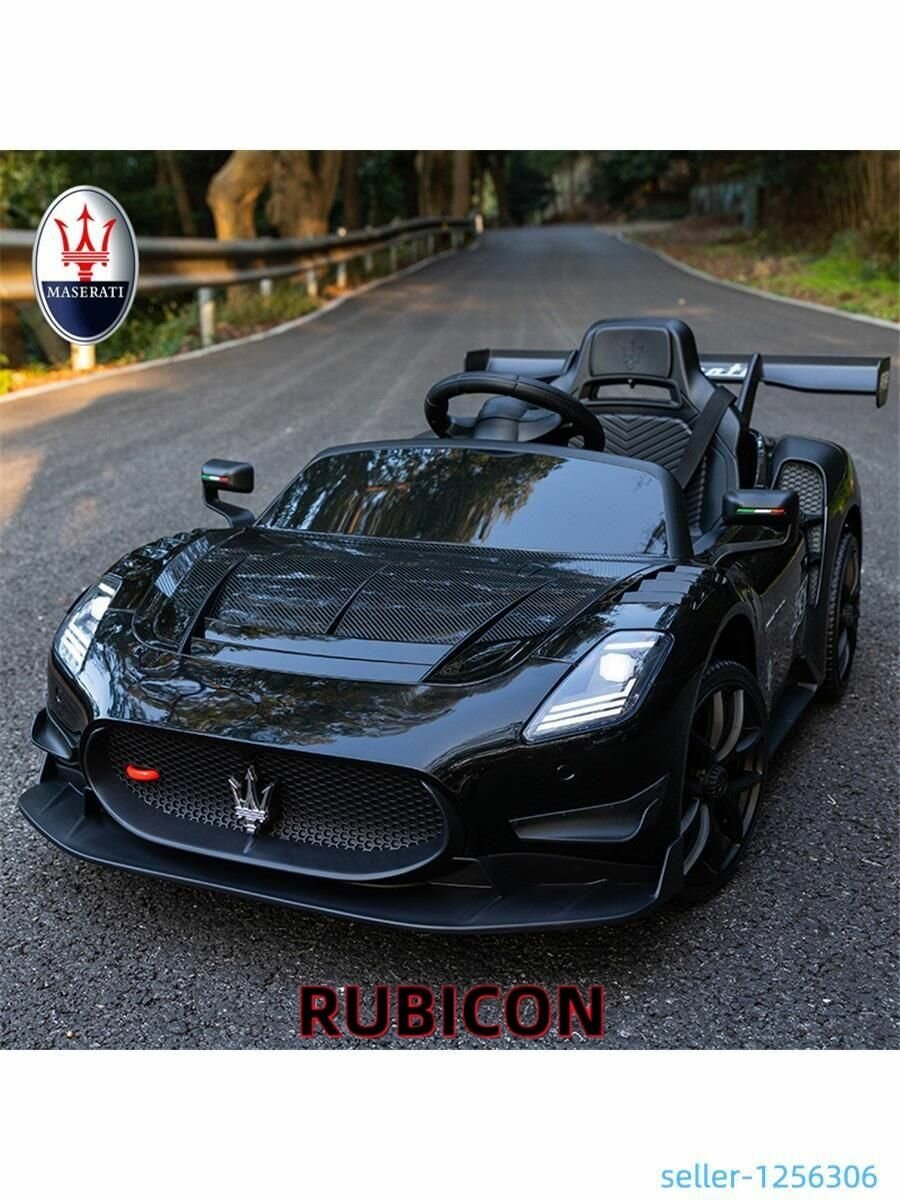 Электромобиль Maserati для детей с радиоуправлением и полным приводом