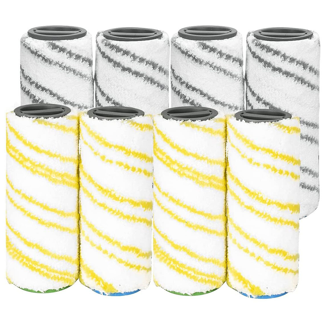 Набор из 8 роликов для электрического очистителя пола Karcher FC7 FC5 FC3 FC3D 2.055-007.0 / 2.055-006.0