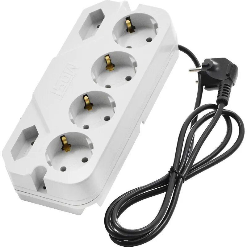 Сетевой фильтр Most СHV 6р/2м белый СHV-Б 2М 2112064 МОSТ СHV-Б 2М