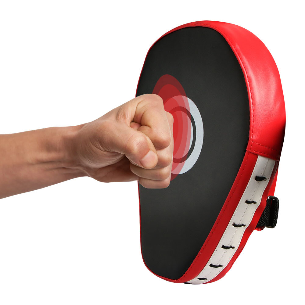 Бокс ручная мишень боевой муай тай удар саньда тренировочный толстый тренировочный боксерские варежки для каратэ боксерские варежки фокусные боксерские подушечки боксерское оборудование