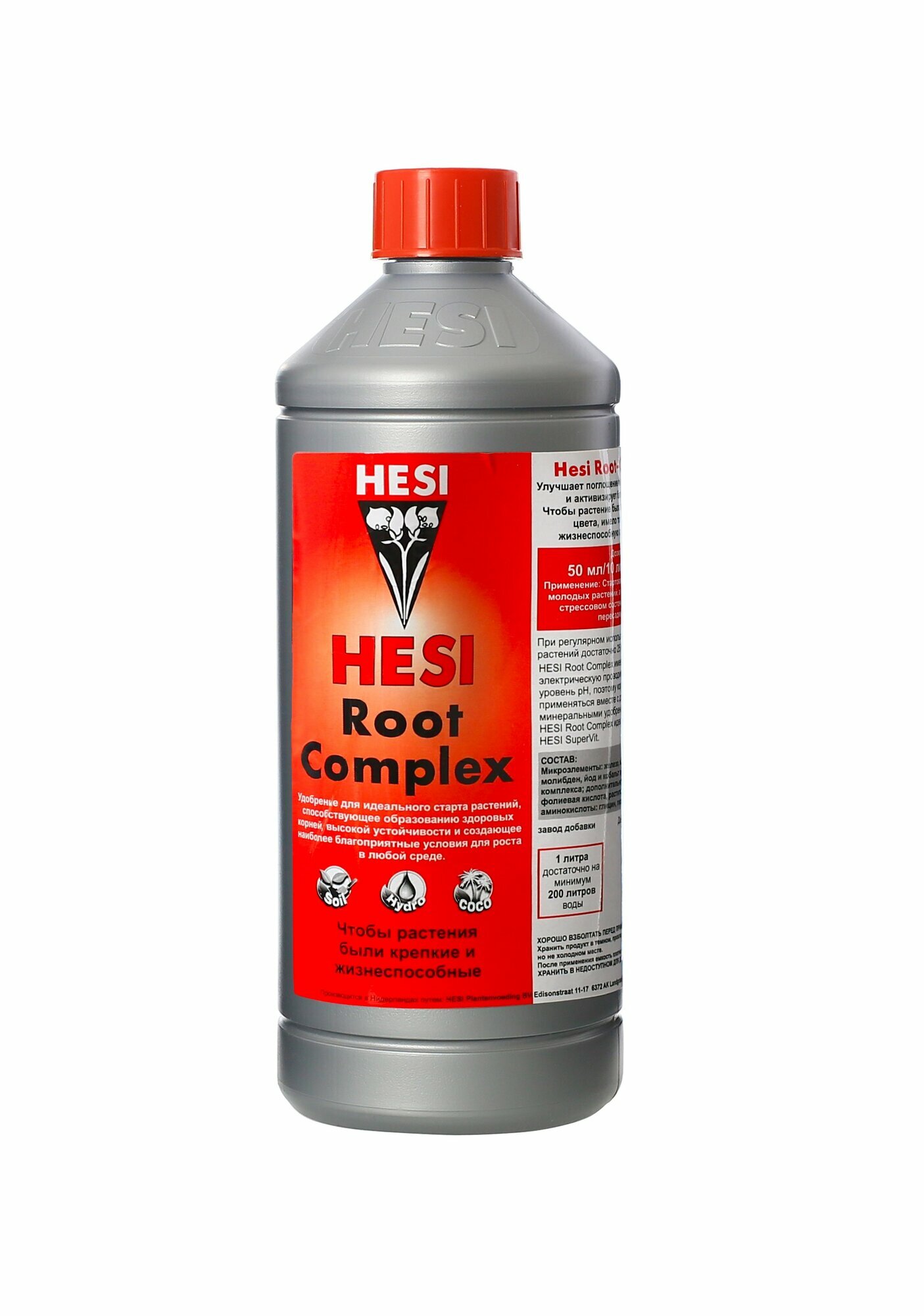 Удобрение - стимулятор корнеобразования Hesi Root-Complex 1 л.