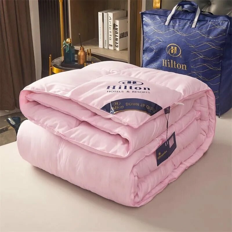 Стеганое одеяло Hilton, двойное, с утолщенной сердцевиной, подарок