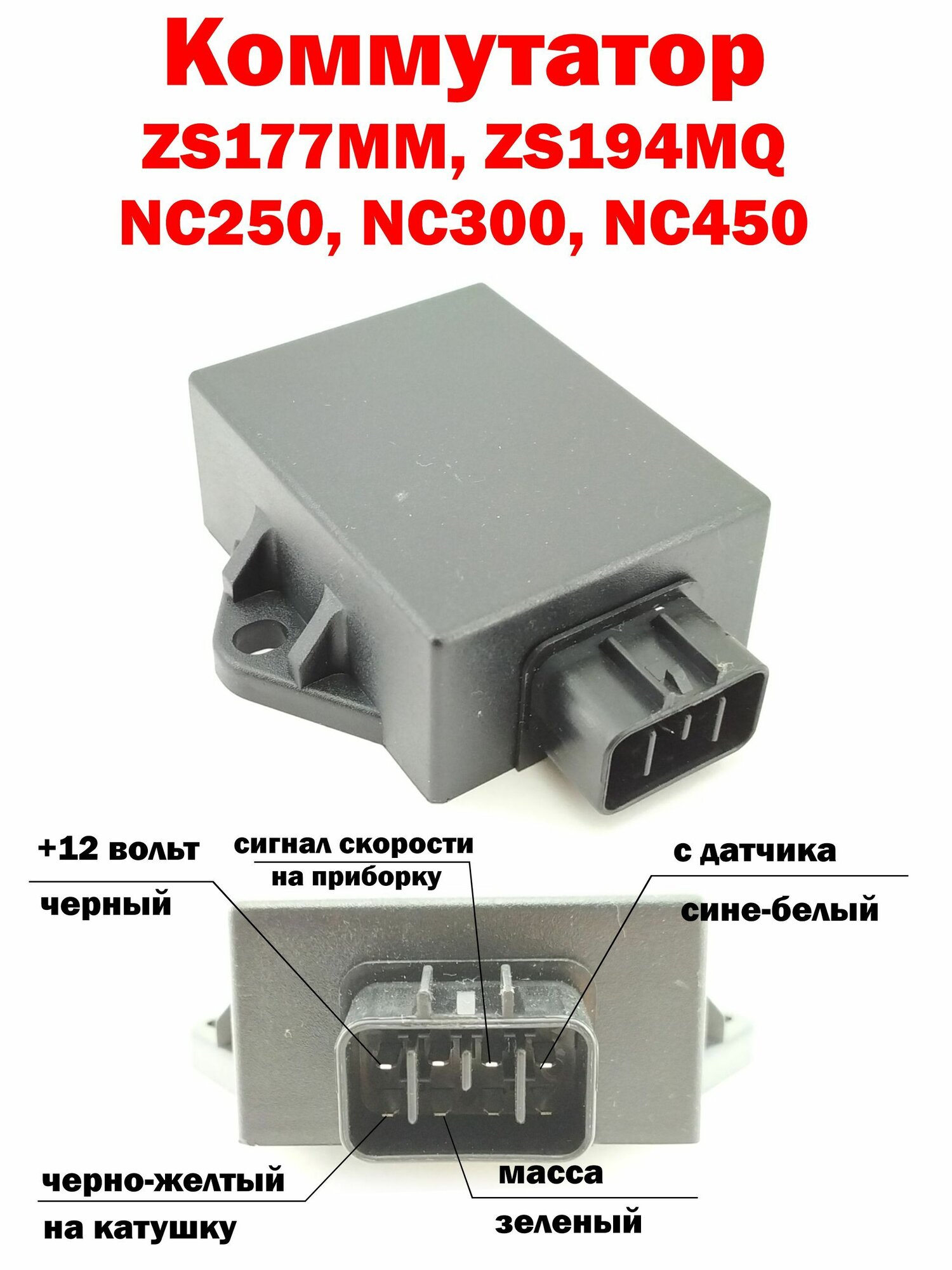 Коммутатор ZS177MM, ZS194MQ NC250, NC300, NC450