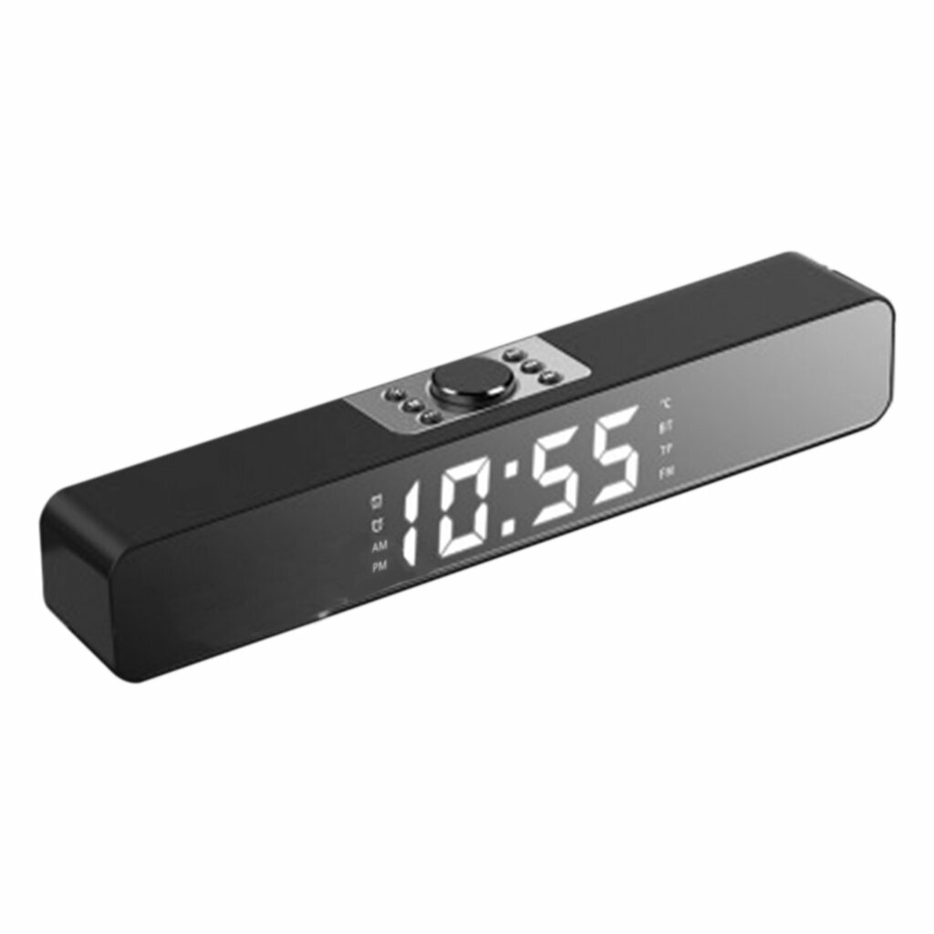(1 шт.) Сабвуфер настольный динамик домашний компьютер аудио usb беспроводной Bluetooth мини-черный