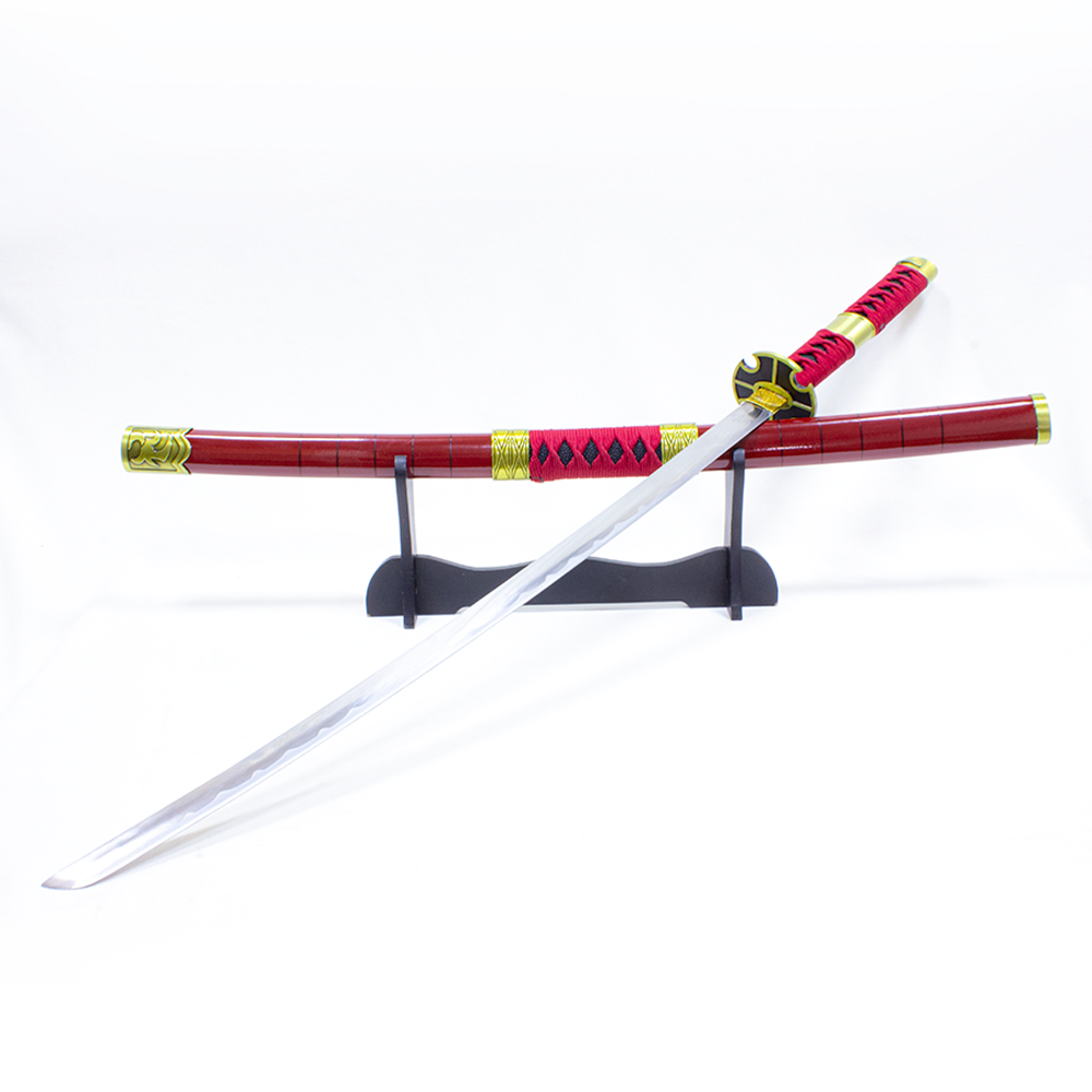 Катана из аниме Ван Пис / One Piece - Катана Ророноа Зоро / Сандай Китецу (металл) PREMIUM VERSION