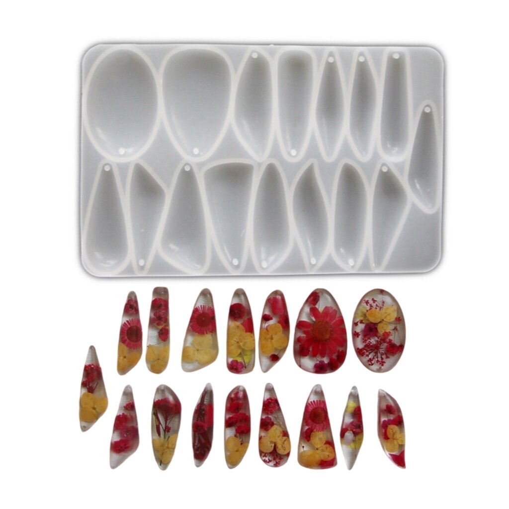 Подвесная форма в виде трехмерной капли воды с длинной полосой-L