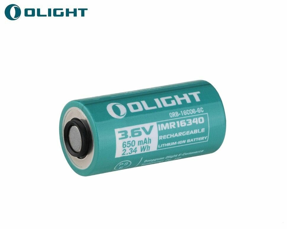 Аккумулятор li-ion Olight ORB-163C06 650 mAh