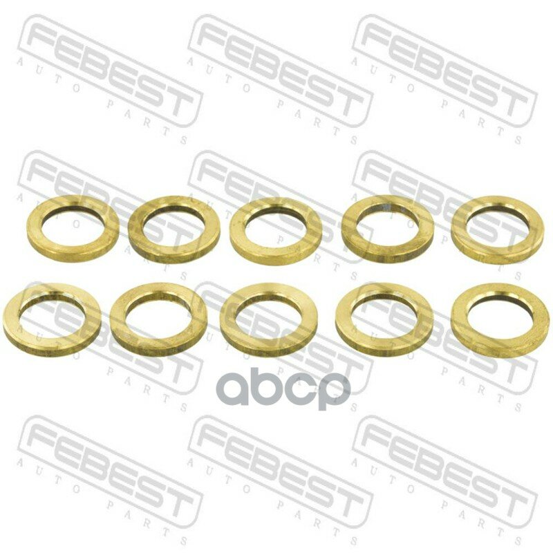 Шайба уплотнительная форсунки впрыска топлива TOYOTA Febest арт. RINGFL025PCS10
