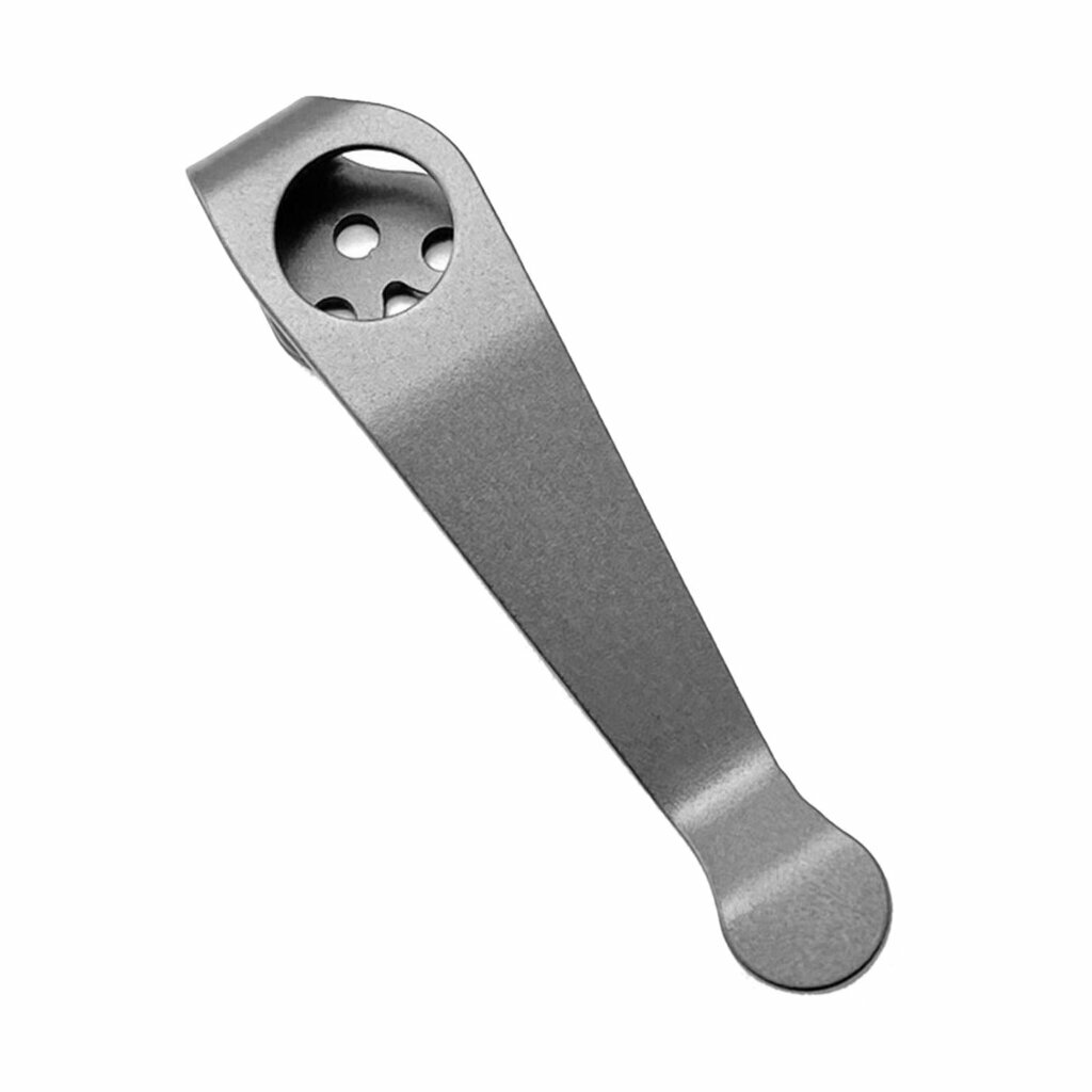 Задняя клипса из титанового сплава Аксессуары для поделок Складной карманный нож Инструмент Задние зажимы для ножей для восстановления