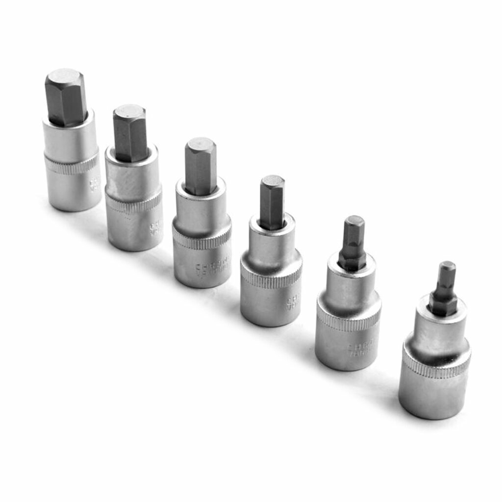 Набор бит 1/2 дюйма, 12 шт, шестигранник H5-22