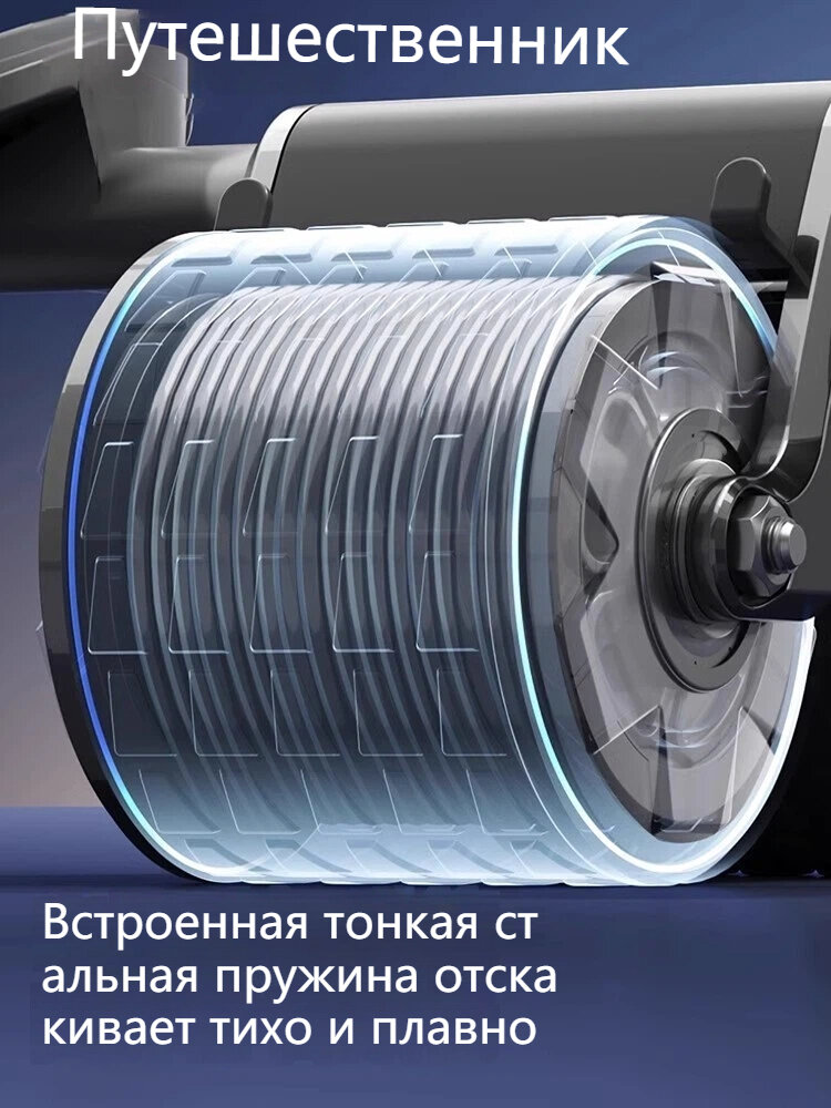 Новое синее + таймер колесо для живота с автоматическим отскоком колесо для тренировки мышц живота