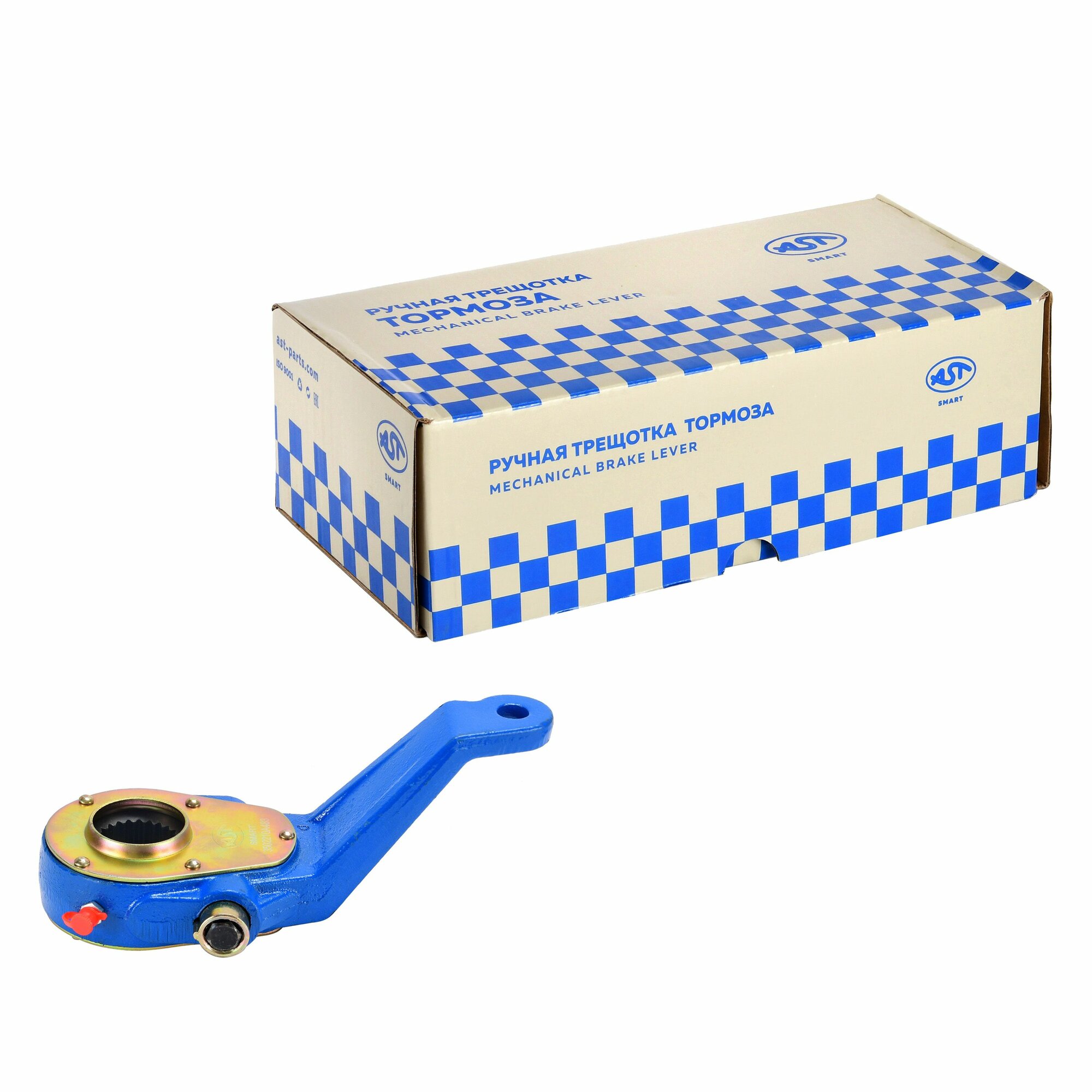 Трещотка тормоза ручная для FAW J6 D-39/36 Z-25 задняя правая (3502210A483) AST Умный Smart