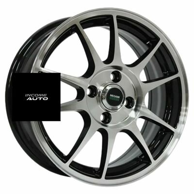 Диск Megami MGM-5 6.0x14 4x100.0 ET35 D67.1 черный