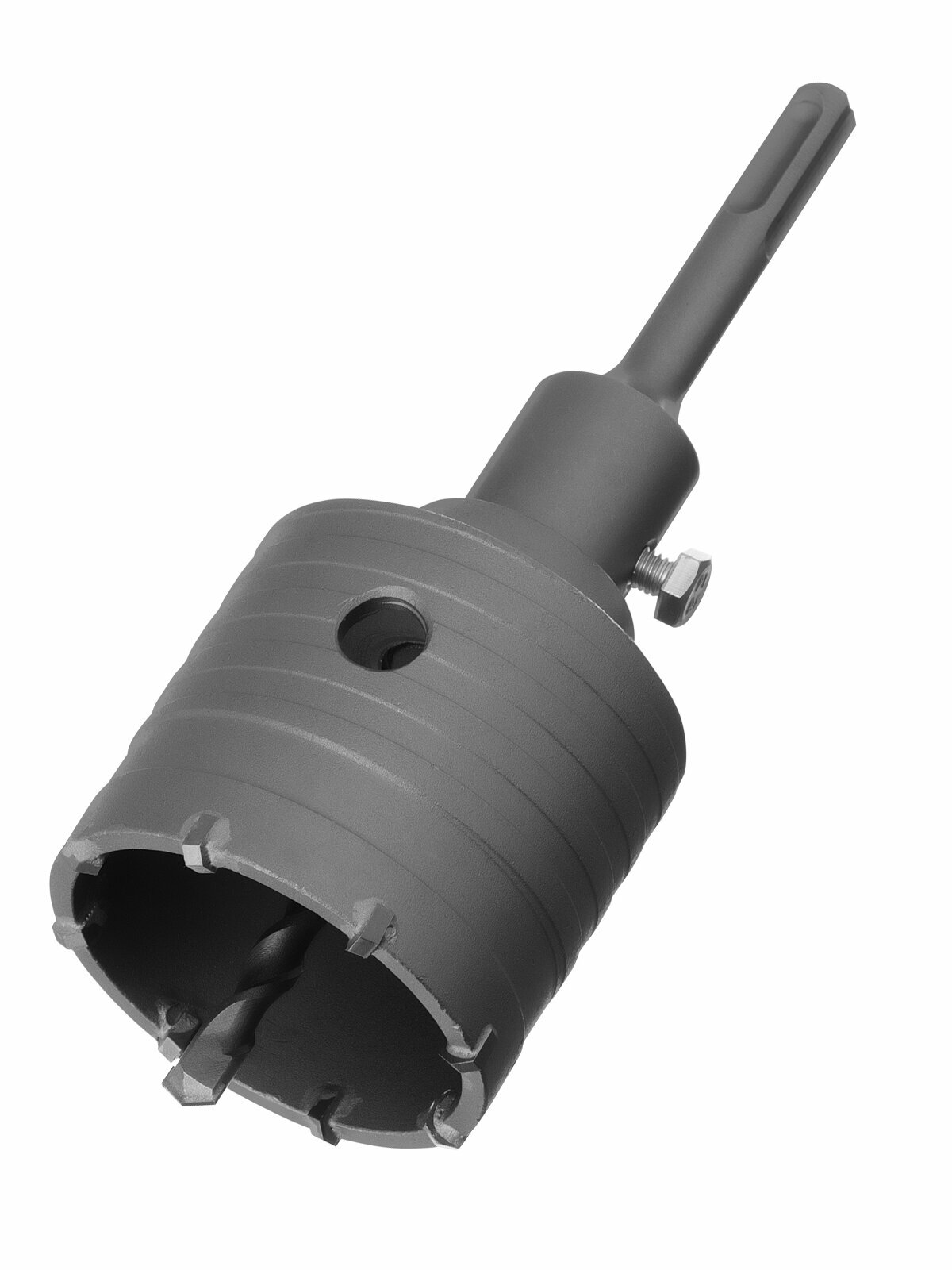 Коронка по бетону в сборе Matrix, М22 х 65 мм, SDS plus, углеродистая сталь и твердый сплав ВК8, 70330