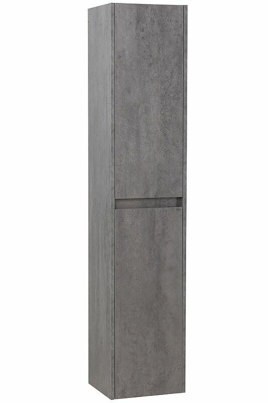 Пенал BelBagno для ванной Kraft 33/160 R Cemento Grigio