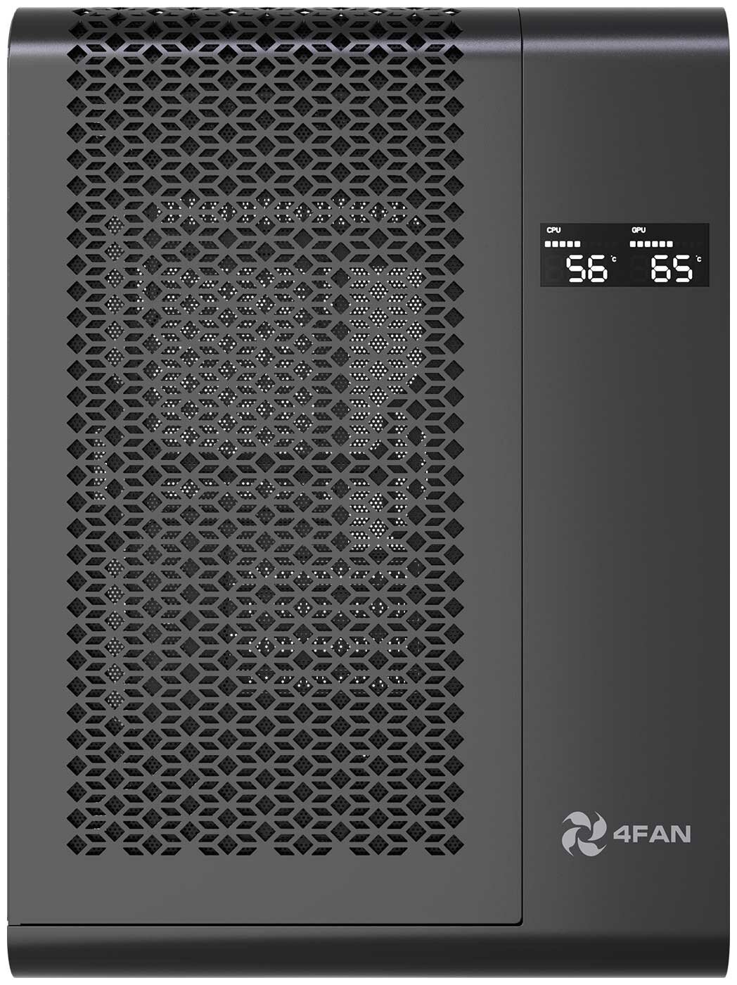 Компьютерный корпус 4FAN XZ Bit Black