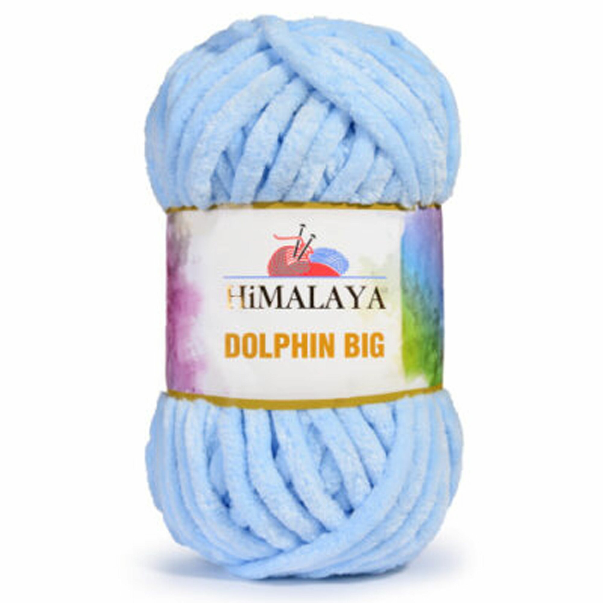 1 Моток, Himalaya DOLPHIN BIG, 100% Полиэстер / 200 гр. - 80 м, Цвет-76704
