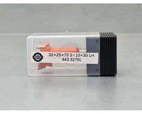 Сверло ROTIS чашечное Z 2+2 32x70 S 10 LH Rotis 443.3270L