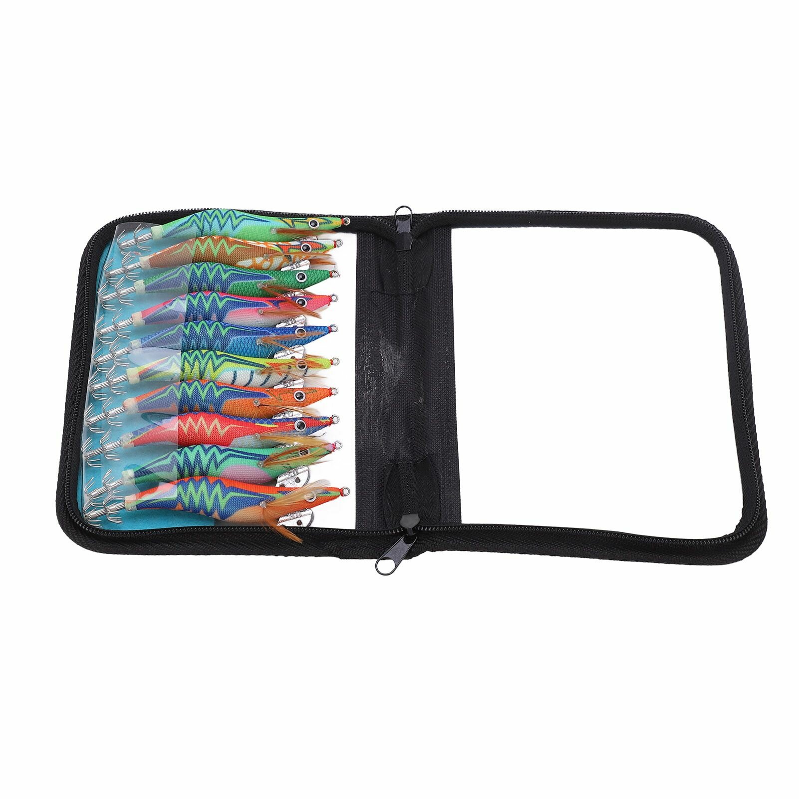 Приманки для ловли кальмаров с 3D реалистичными глазами, светящиеся на открытом воздухе хвостовые приманки для морских креветок3.0 #