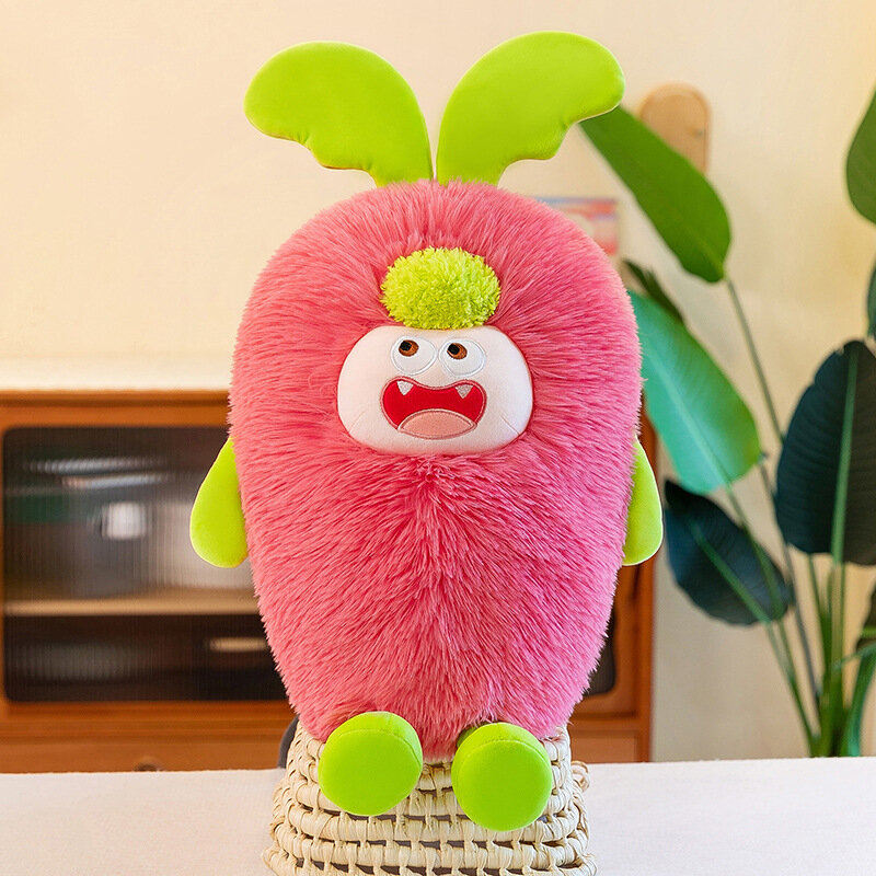 Новая морковная плюшевая игрушка забавная кукла спальная Подушка