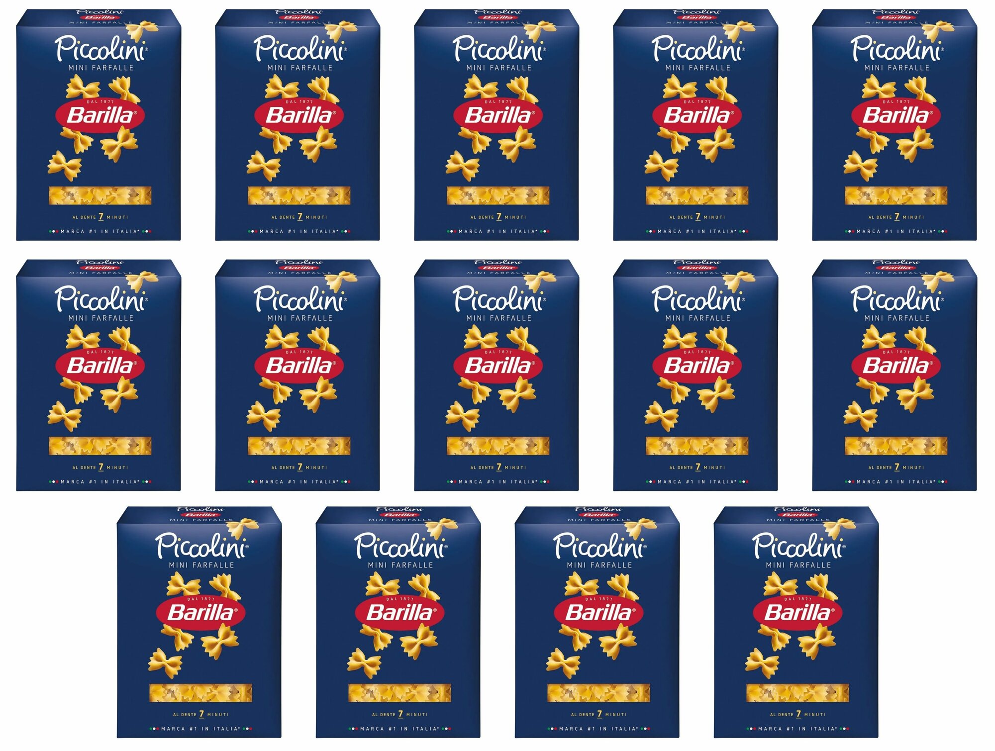 Barilla Макаронные изделия Бантики №64, мини фарфалле, 400 г, 14 уп в коробке