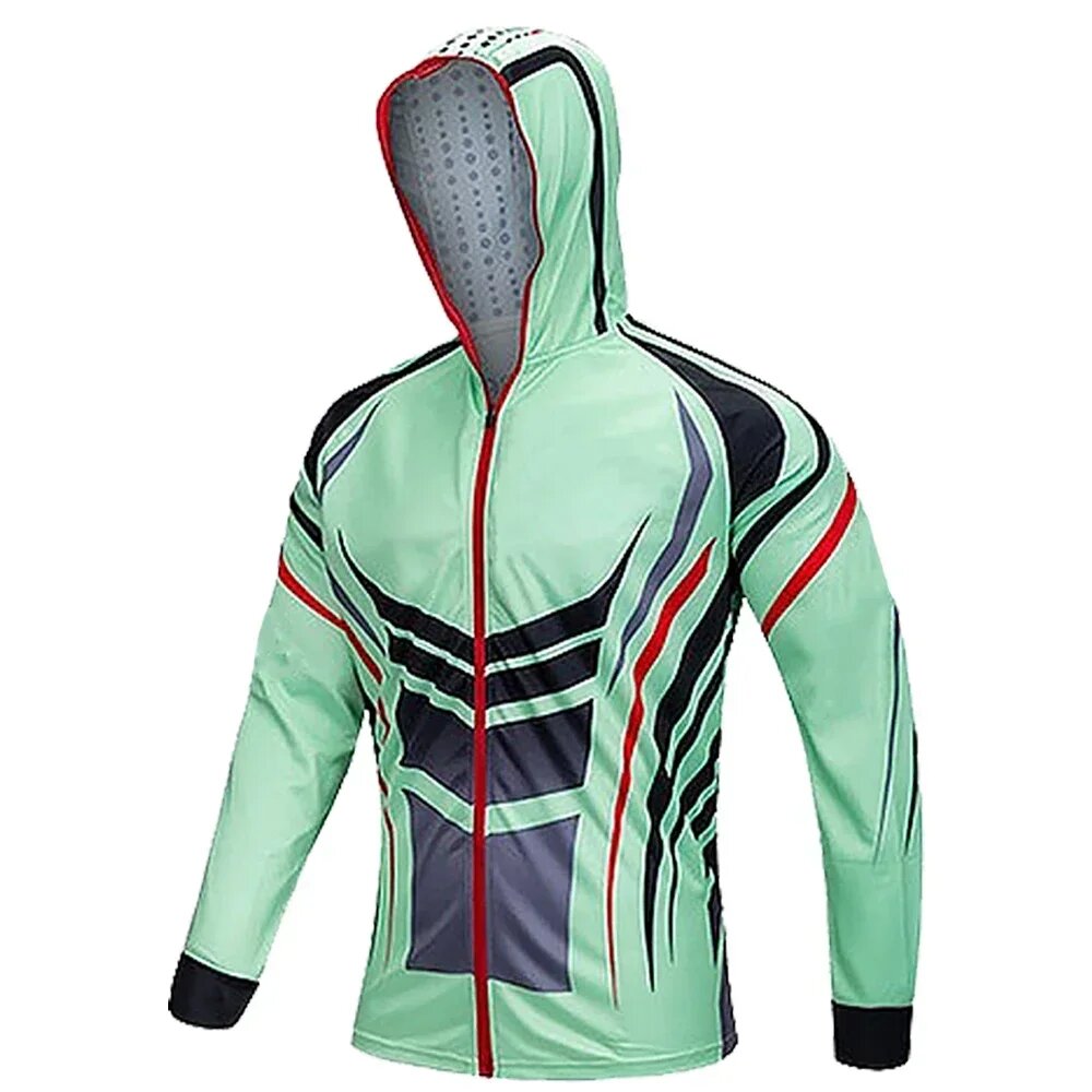 Рыболовная рубашка с УФ-защитой мужская 4XL, SP40