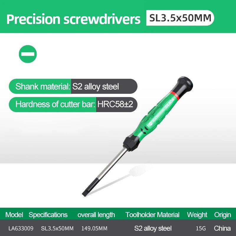 LAOA Прецизионная отвертка SL 3.5 x 50mm
