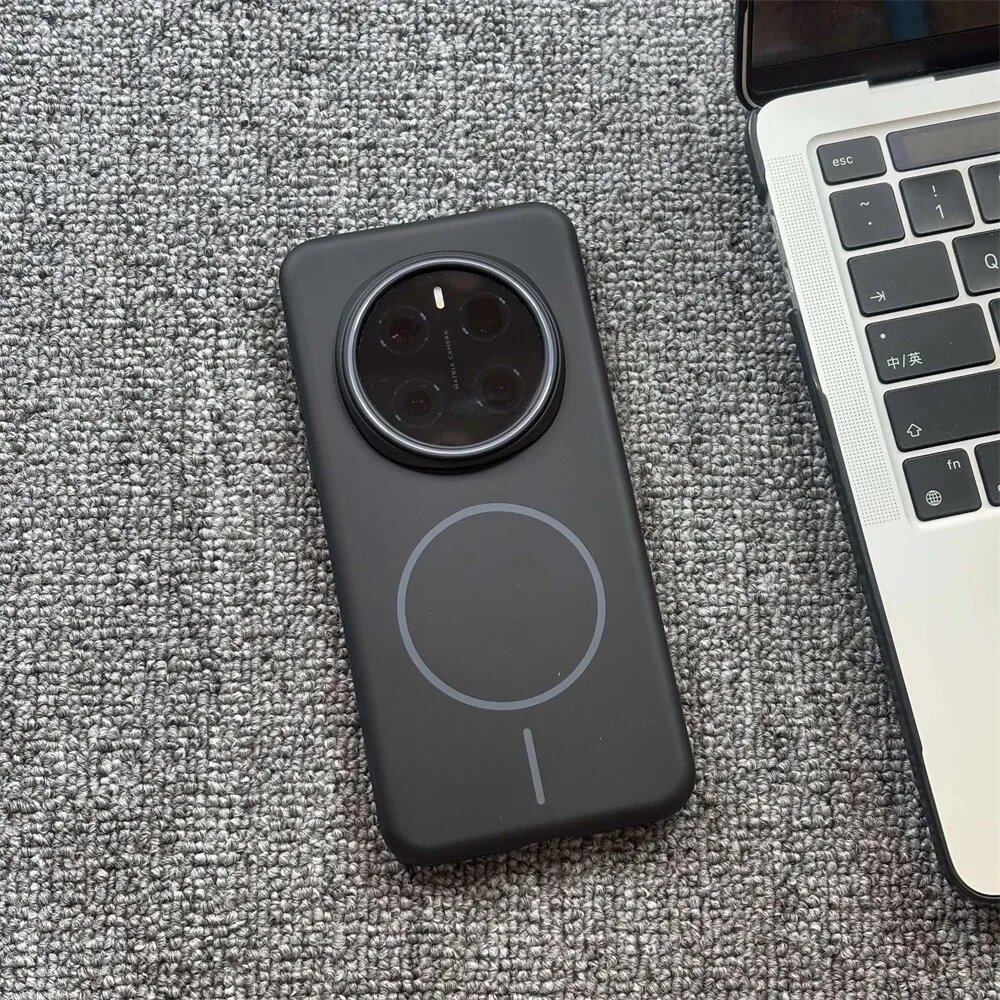 Чехол MagSafe для Honor Magic 6 Pro, черный, матовый