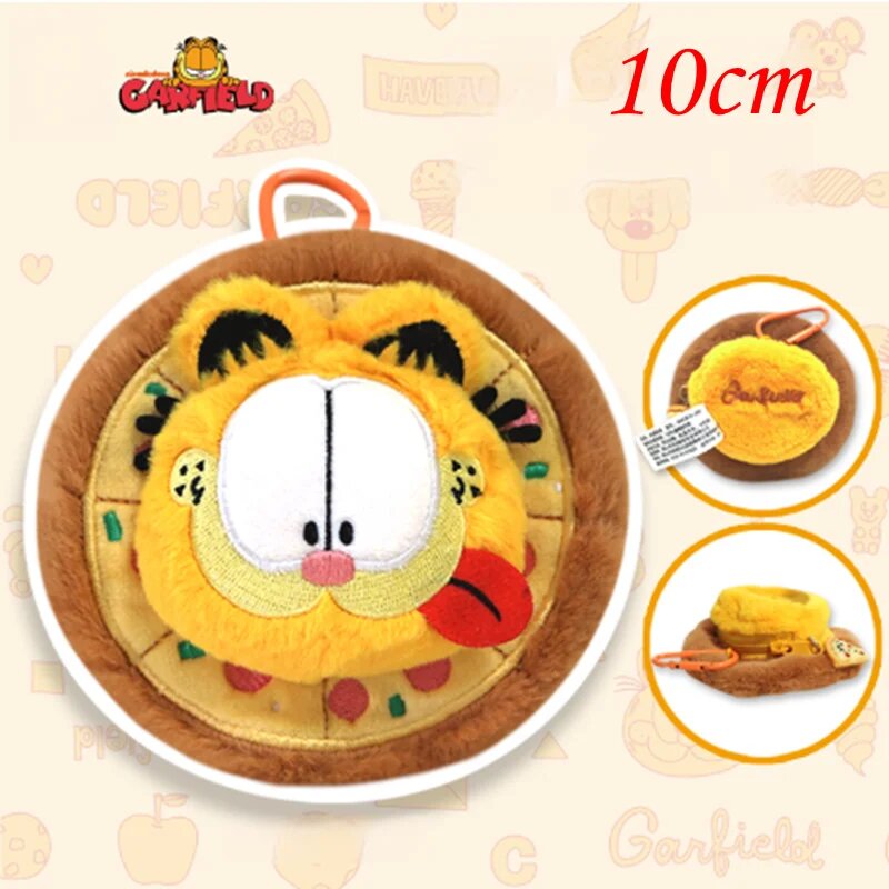Гарфилд плюшевая игрушка, брелок, 10см, keychain F