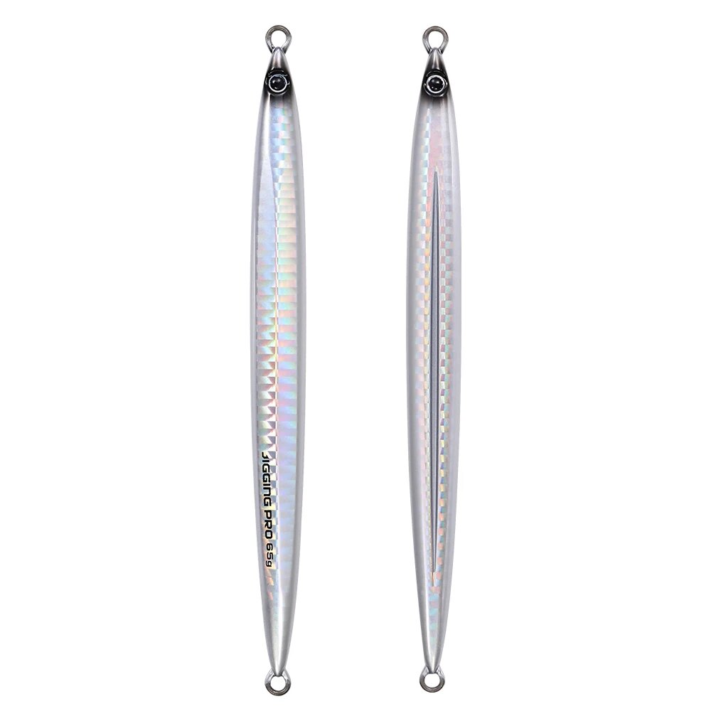 Металлические приманки JIGGING PRO Gekito Jig 45-150г Серебряный, 45g, Silver