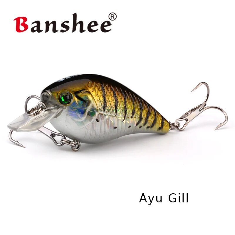 Черный воблер VMC 6 см 12 г