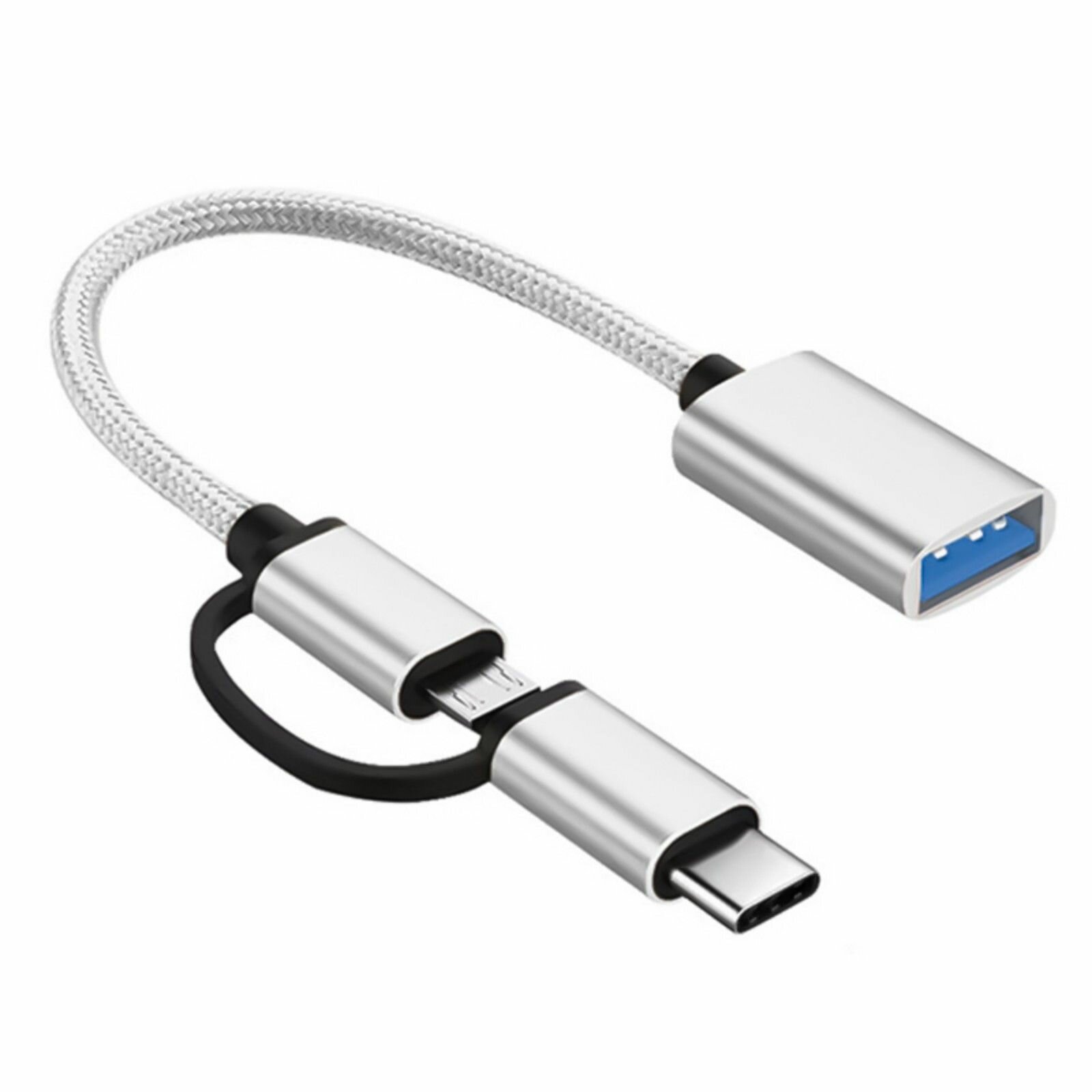 Встроенный кабель-адаптер Type C/USB для подключения к интернету пользователей