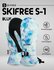Варежки Skifree для мужчин и женщин, размер 7.5, синий/голубой