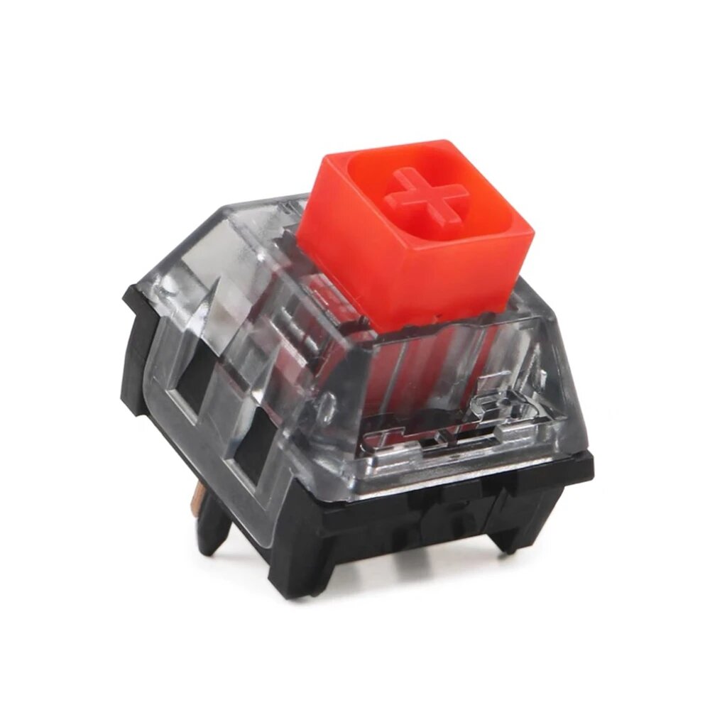 AULA Kailh Box White V2 Переключатели для механической клавиатуры 60 PCS, Red V2