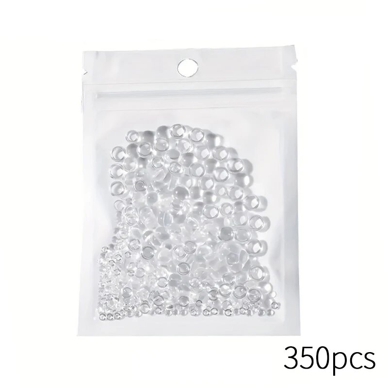 Смоляные капли воды Nibiru DU для дизайна ногтей 350 шт. White