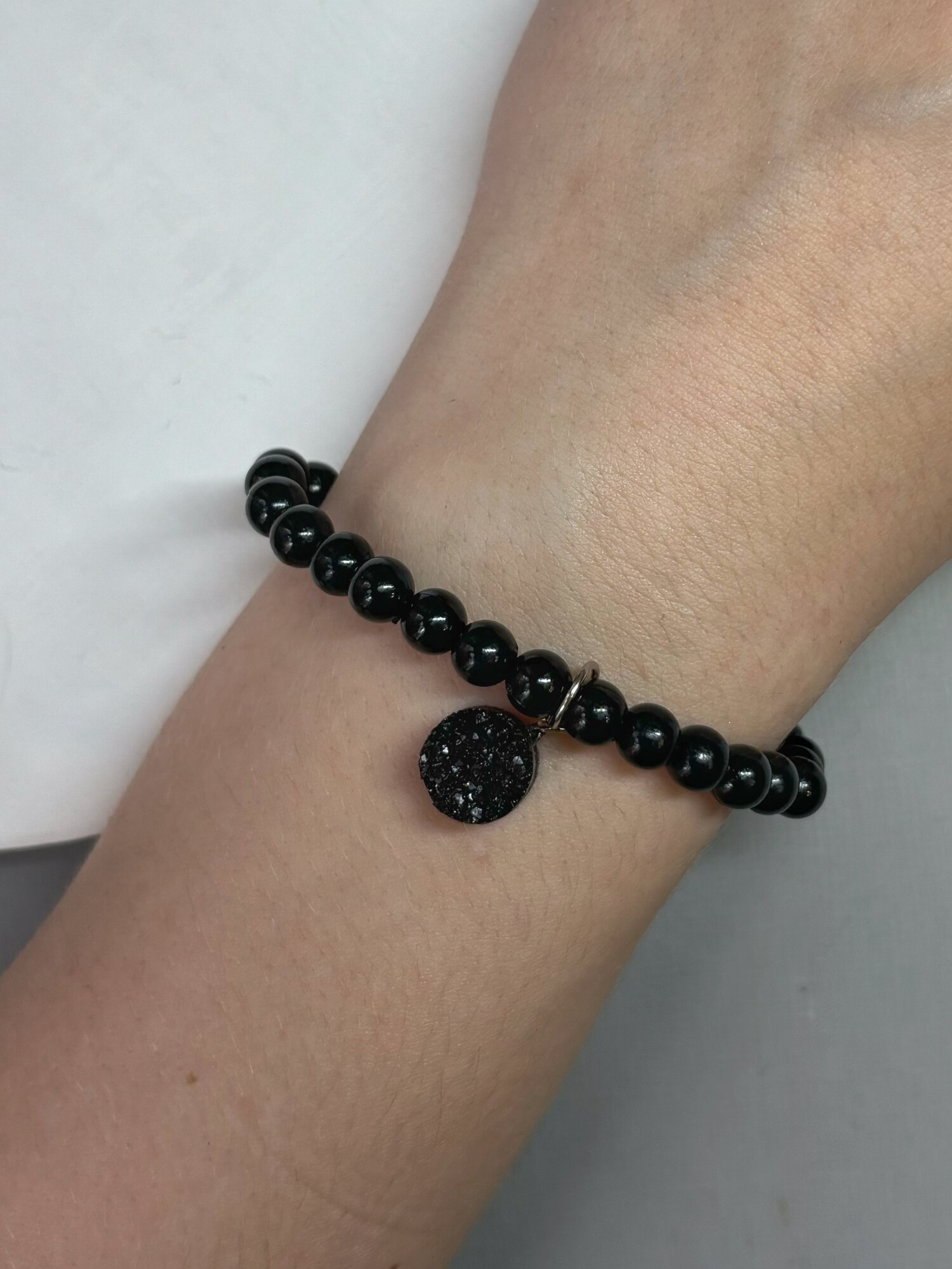 Браслет-цепочка, кристалл