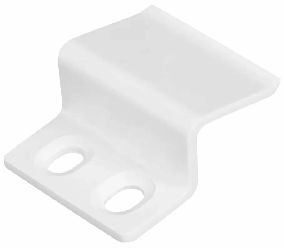 Комплект креплений для антимоскитной сетки 3.4x2.7 см ПВХ цвет белый, 4 шт.