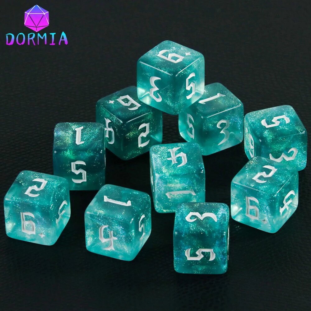 Dormia Кубики D6, акрил, 10шт, цвет 06