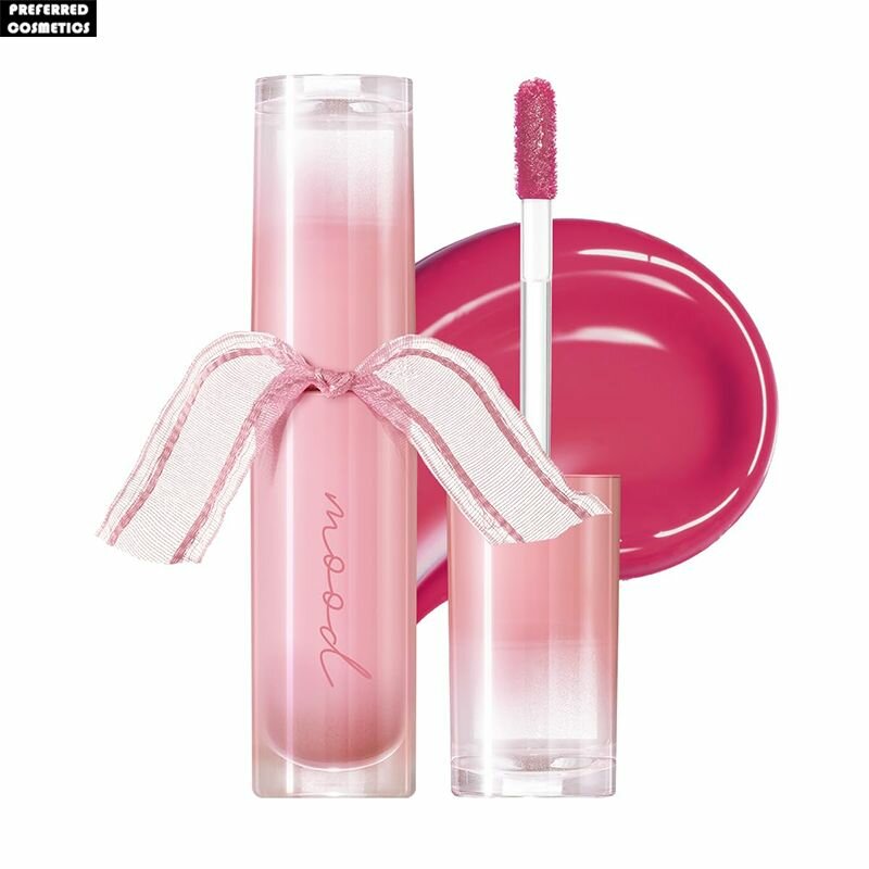 Тинт Peripera Pink Moon Glow Для придания объема губам, Естественно увлажняющий, Легкий, придающий сияние, Стойкий, Удобный, Не липкий