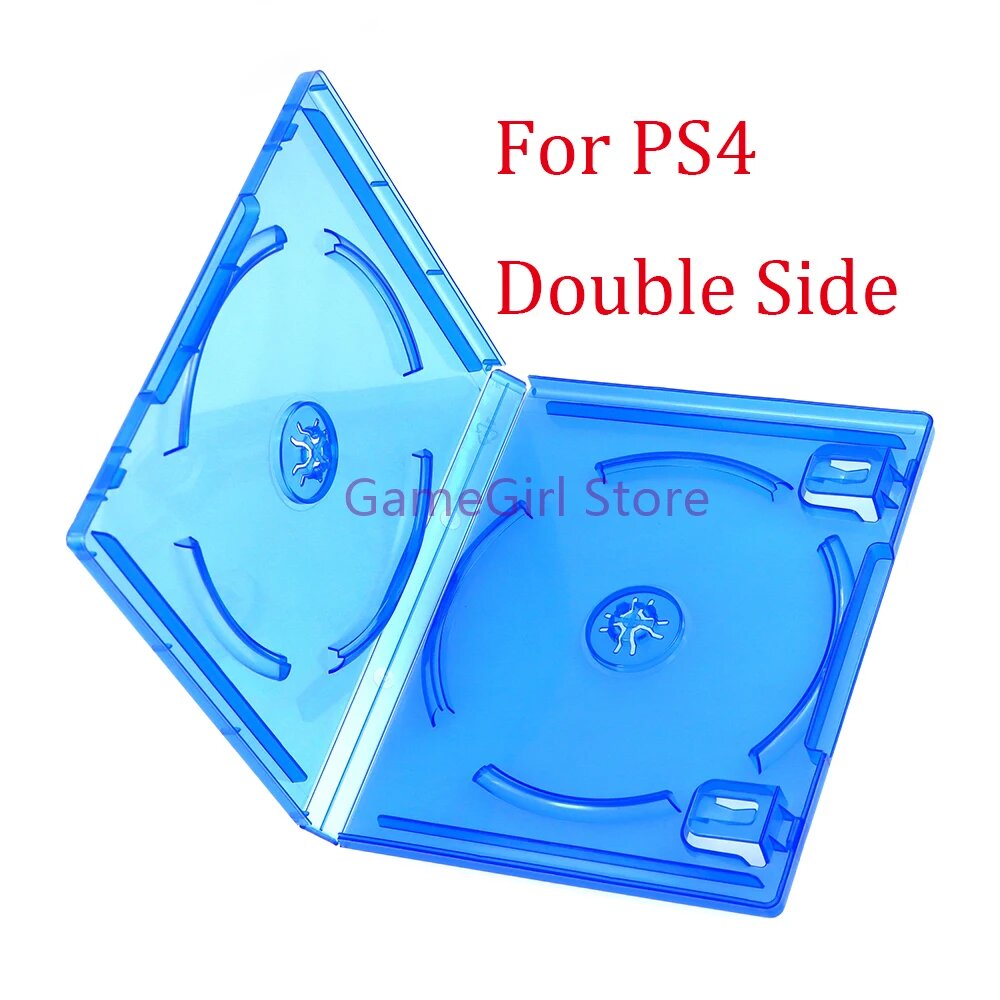 Синий бокс для дисков PS4 Double Side